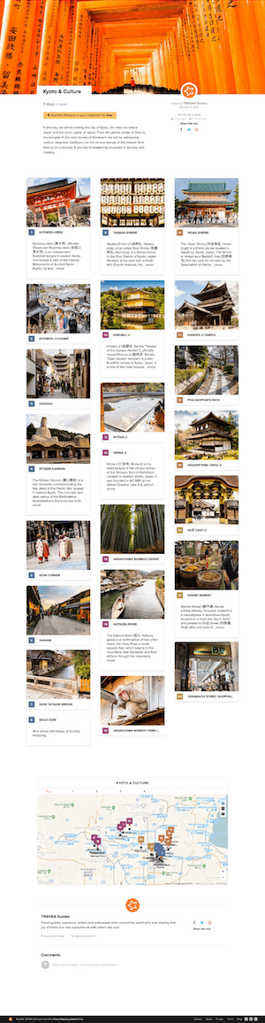 Travel Itinerary Planner | Travaa